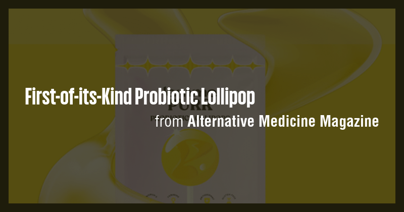 First-of-its-Kind Probiotic Lollipop - Briefly