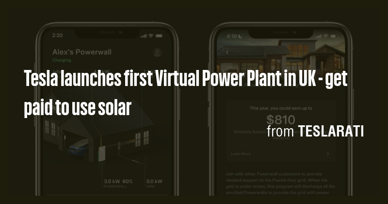 Tesla launches first Virtual Power Plant in UK - get paid to use solar ...