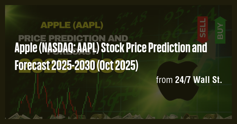 Apple (NASDAQ: AAPL) Stock Price Prediction and Forecast 2025-2030 (Oct ...