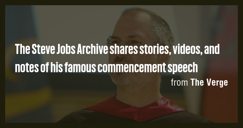 The Steve Jobs Archive shares stories, videos, and notes of his famous ...