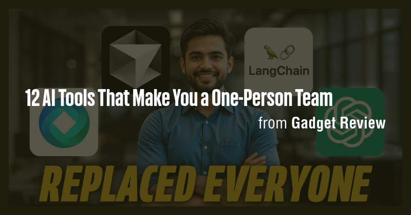 12 AI Tools That Make You a One-Person Team - Briefly