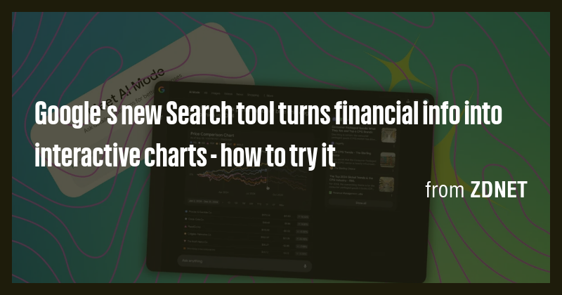 Google's new Search tool turns financial info into interactive charts ...
