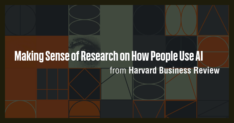 Making Sense of Research on How People Use AI - Briefly