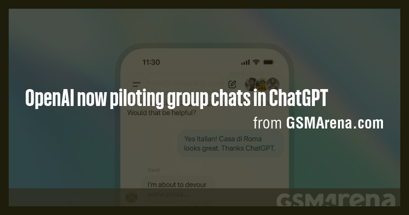 OpenAI now piloting group chats in ChatGPT - Briefly