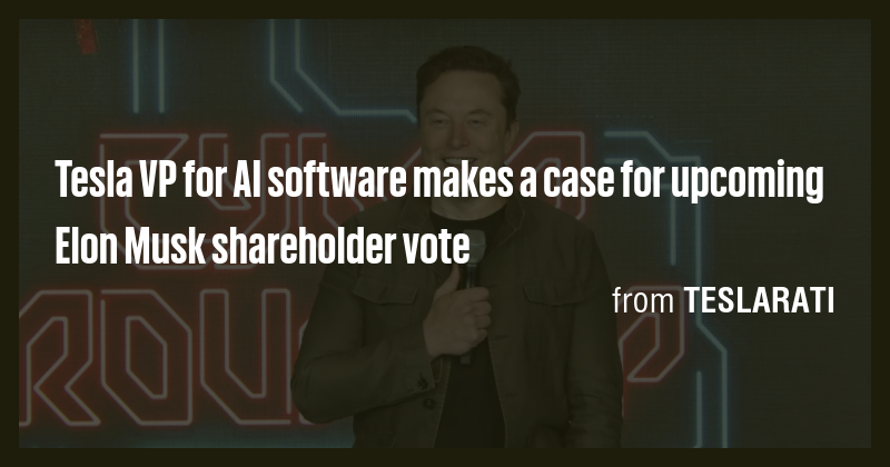 Tesla VP for AI software makes a case for upcoming Elon Musk ...
