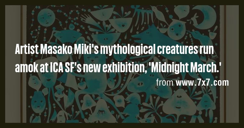 Artist Masako Miki's mythological creatures run amok at ICA SF's new ...