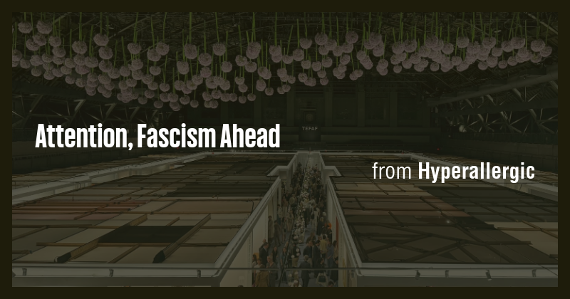 Attention, Fascism Ahead - Briefly
