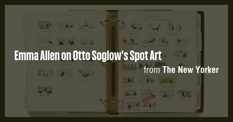 Emma Allen on Otto Soglow's Spot Art - Briefly