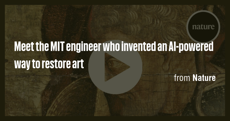 Meet the MIT engineer who invented an AI-powered way to restore art ...