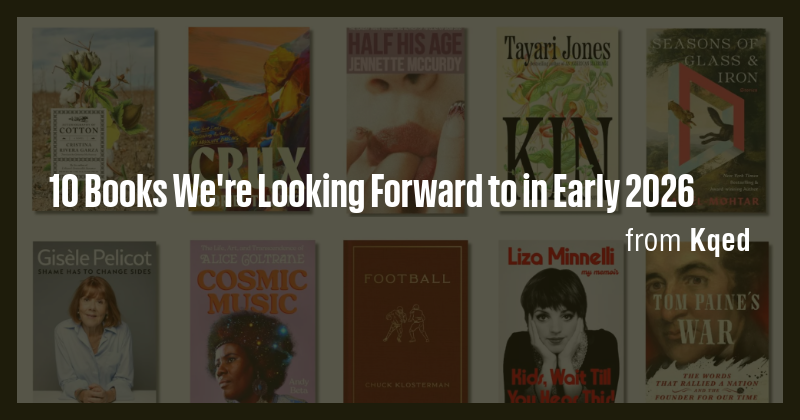 10 Books We're Looking Forward to in Early 2026 - Briefly