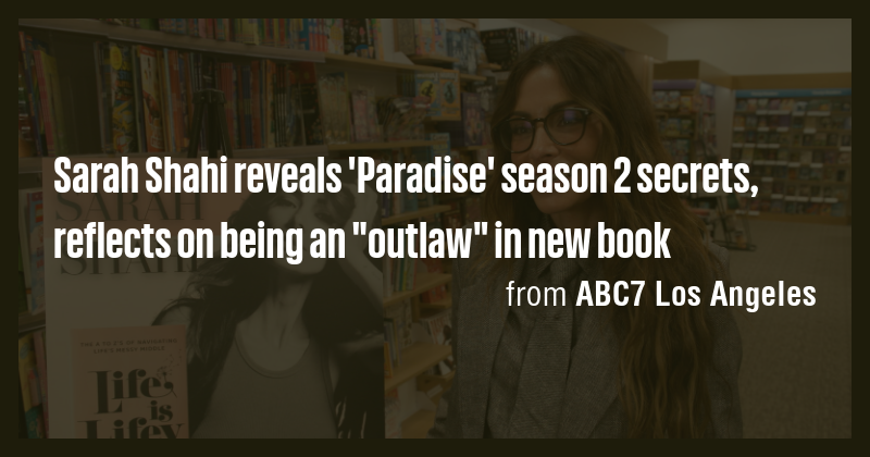 Sarah Shahi reveals 'Paradise' season 2 secrets, reflects on being an ...