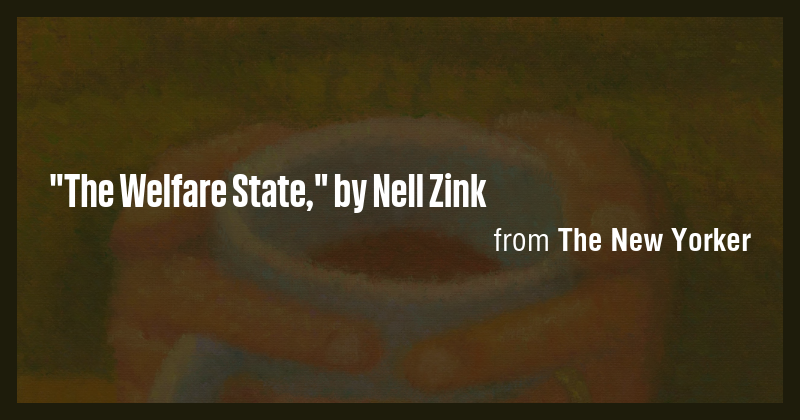 "The Welfare State," by Nell Zink - Briefly