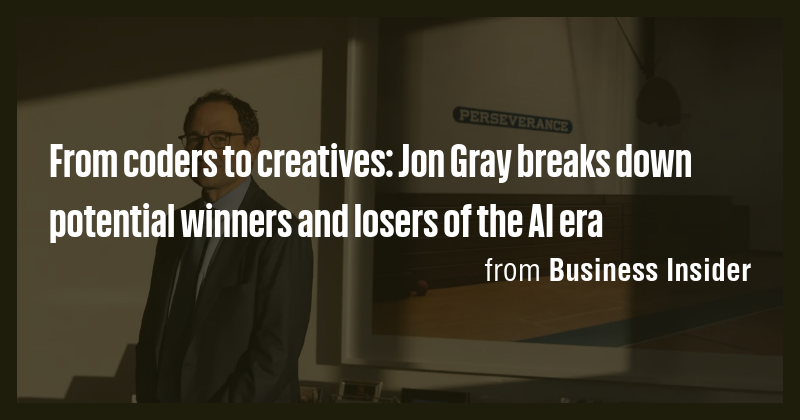 From coders to creatives: Jon Gray breaks down potential winners and ...
