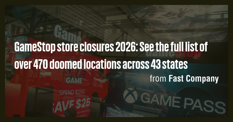 GameStop store closures 2026: See the full list of over 470 doomed ...