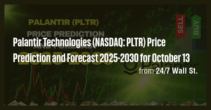 Palantir Technologies (NASDAQ: PLTR) Price Prediction and Forecast 2025 ...
