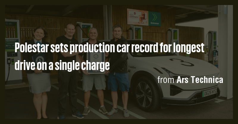 Polestar sets production car record for longest drive on a single ...