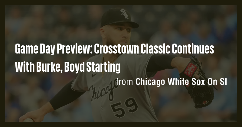 Game Day Preview: Crosstown Classic Continues With Burke, Boyd Starting ...
