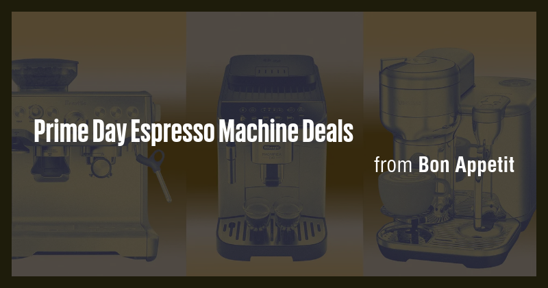 Prime Day Espresso Machine Deals - Briefly