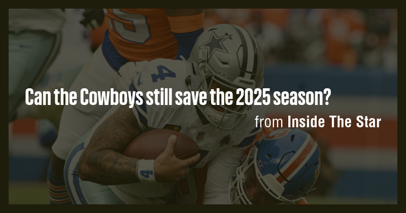Can the Cowboys still save the 2025 season? - Briefly