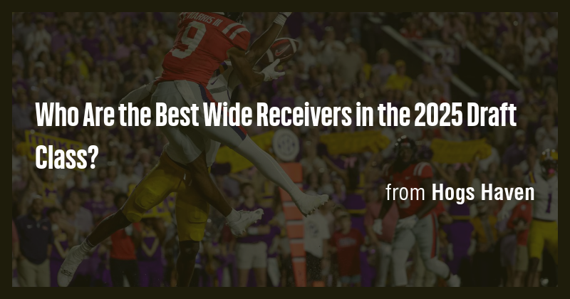 Who Are the Best Wide Receivers in the 2025 Draft Class? - Briefly