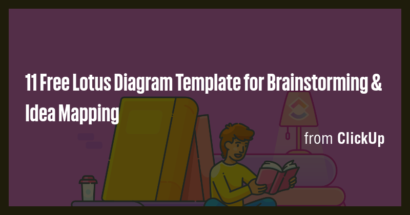 11 Free Lotus Diagram Template for Brainstorming & Idea Mapping - Briefly