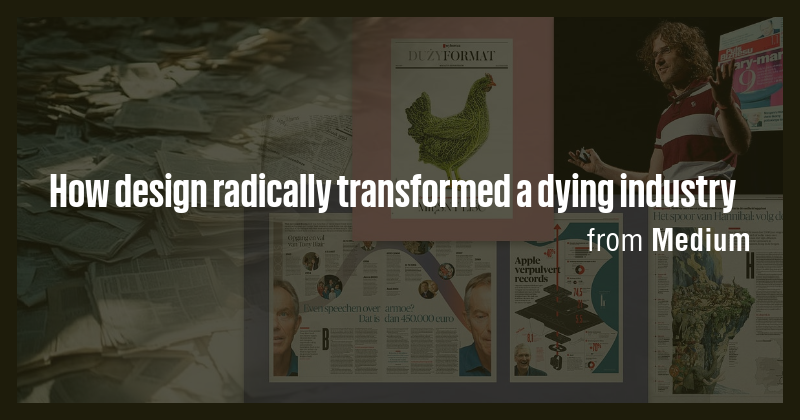 How design radically transformed a dying industry - Briefly