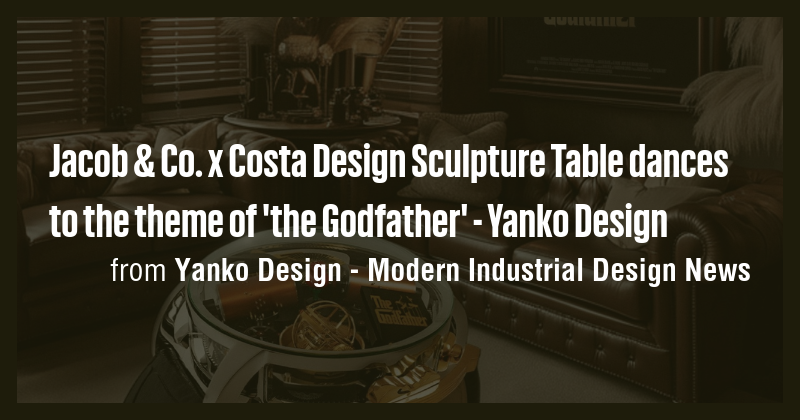 Jacob & Co. x Costa Design Sculpture Table dances to the theme of 'the ...