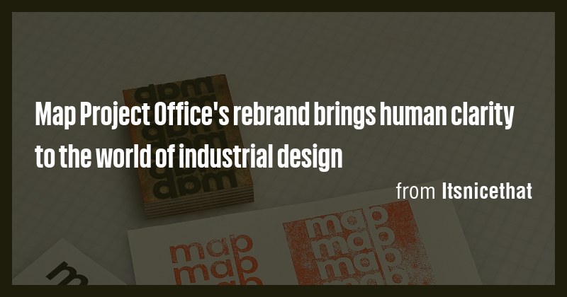 Map Project Office's rebrand brings human clarity to the world of ...
