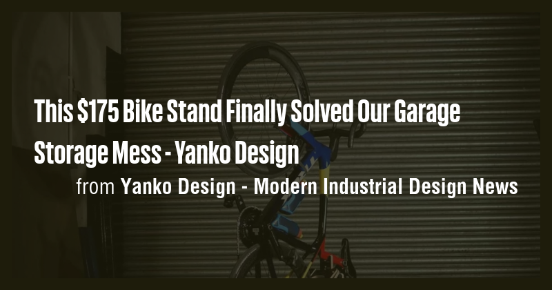 This $175 Bike Stand Finally Solved Our Garage Storage Mess - Yanko ...