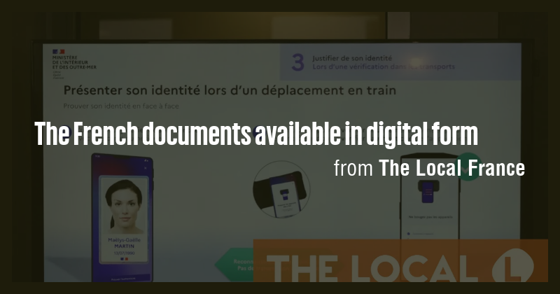 The French documents available in digital form - Briefly