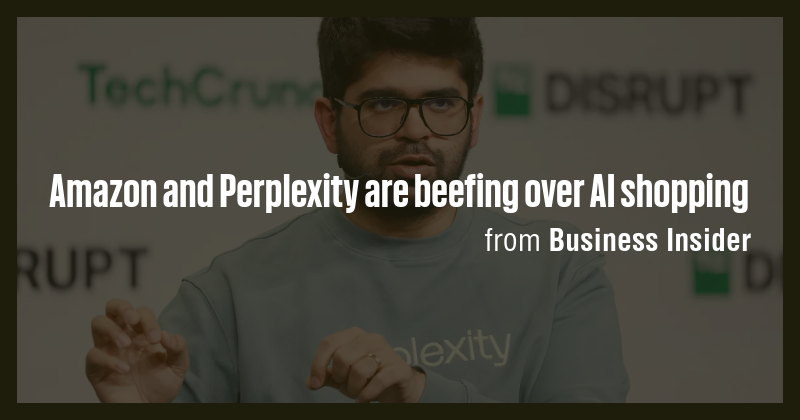Amazon and Perplexity are beefing over AI shopping - Briefly