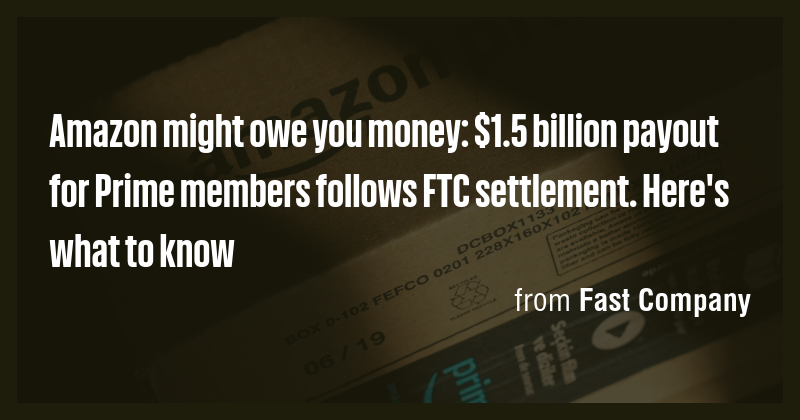 Amazon might owe you money: $1.5 billion payout for Prime members ...