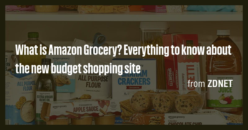 What is Amazon Grocery? Everything to know about the new budget ...
