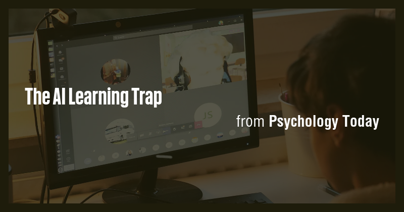 The Ai Learning Trap Briefly