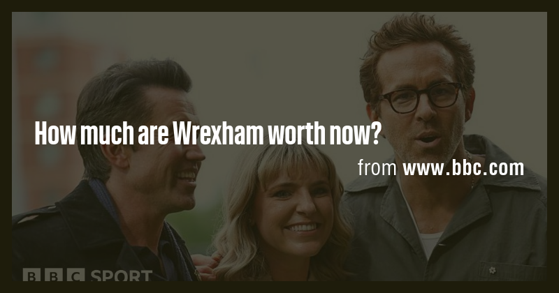 How much are Wrexham worth now? - Briefly