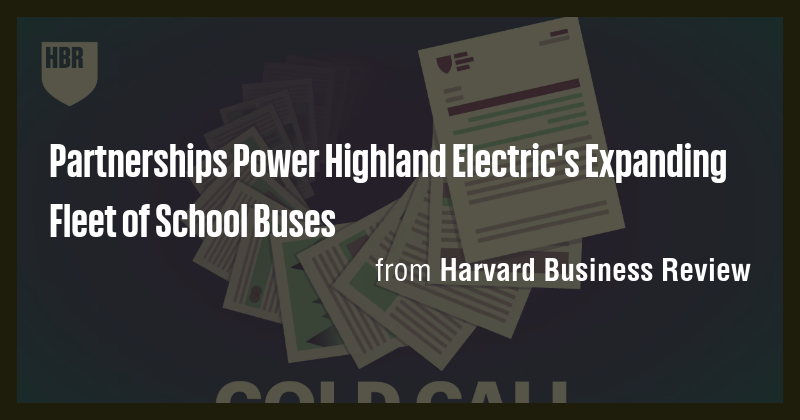 Partnerships Power Highland Electric's Expanding Fleet of School Buses ...