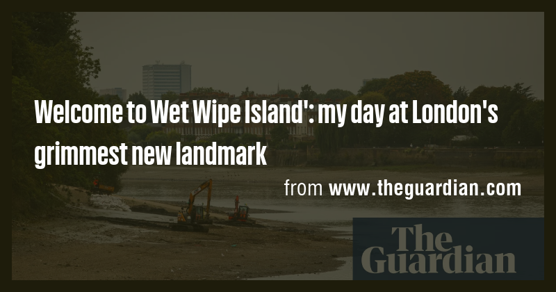 Welcome to Wet Wipe Island': my day at London's grimmest new landmark ...