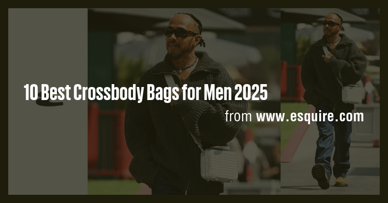 10 Best Crossbody Bags for Men 2025 - Briefly