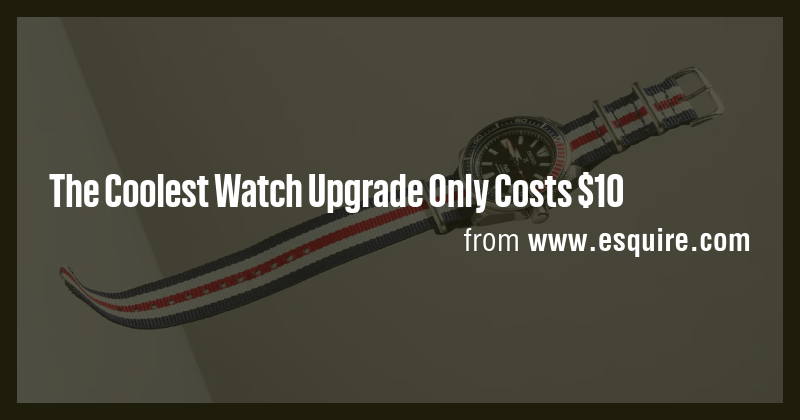 The Coolest Watch Upgrade Only Costs $10 - Briefly
