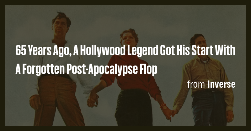 65 Years Ago, A Hollywood Legend Got His Start With A Forgotten Post ...