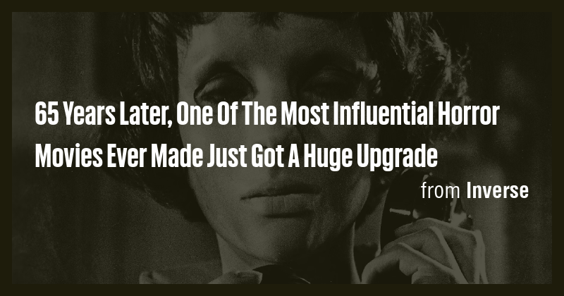 65 Years Later, One Of The Most Influential Horror Movies Ever Made ...