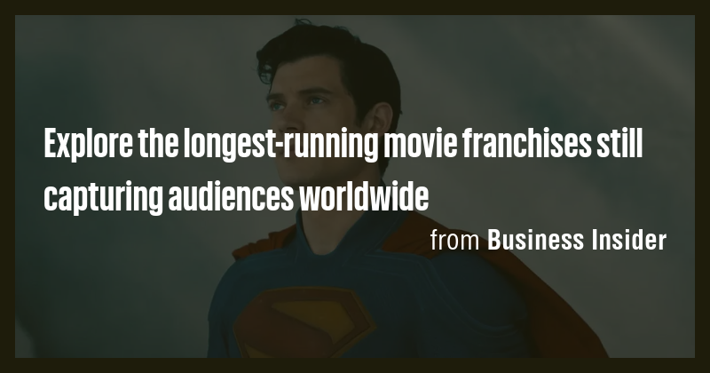 Explore the longest-running movie franchises still capturing audiences ...