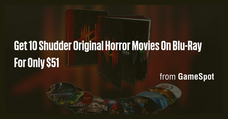 Get 10 Shudder Original Horror Movies On Blu-Ray For Only $51 - Briefly