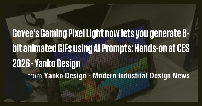 Govee's Gaming Pixel Light now lets you generate 8-bit animated GIFs ...