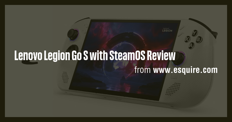 Lenovo Legion Go S with SteamOS Review - Briefly
