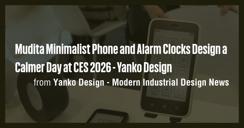 Mudita Minimalist Phone and Alarm Clocks Design a Calmer Day at CES ...