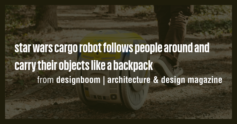 star wars cargo robot follows people around and carry their objects ...