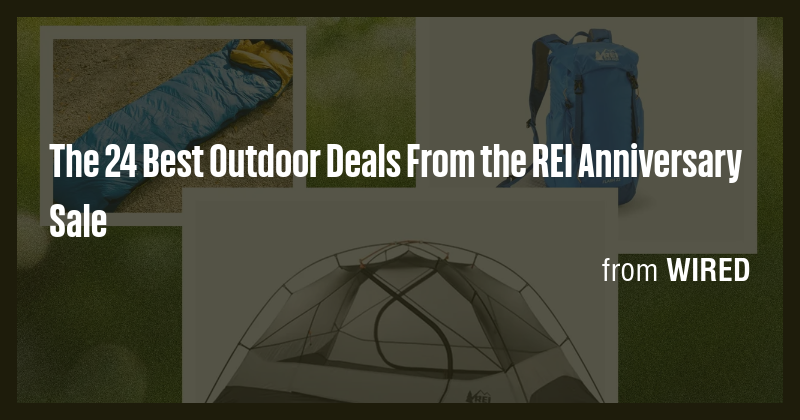 The 24 Best Outdoor Deals From the REI Anniversary Sale - Briefly
