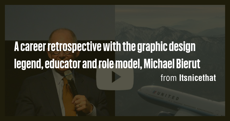A career retrospective with the graphic design legend, educator and ...