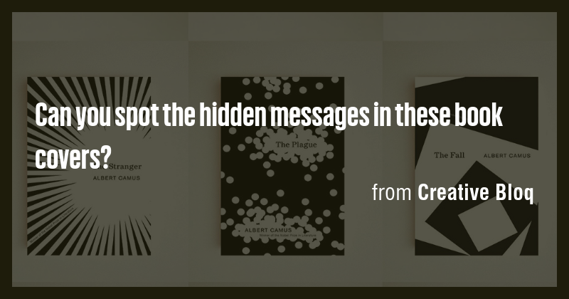 Can you spot the hidden messages in these book covers? - Briefly